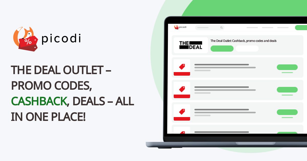 The Deal Outlet discount code | December 2025 | Picodi UAE
