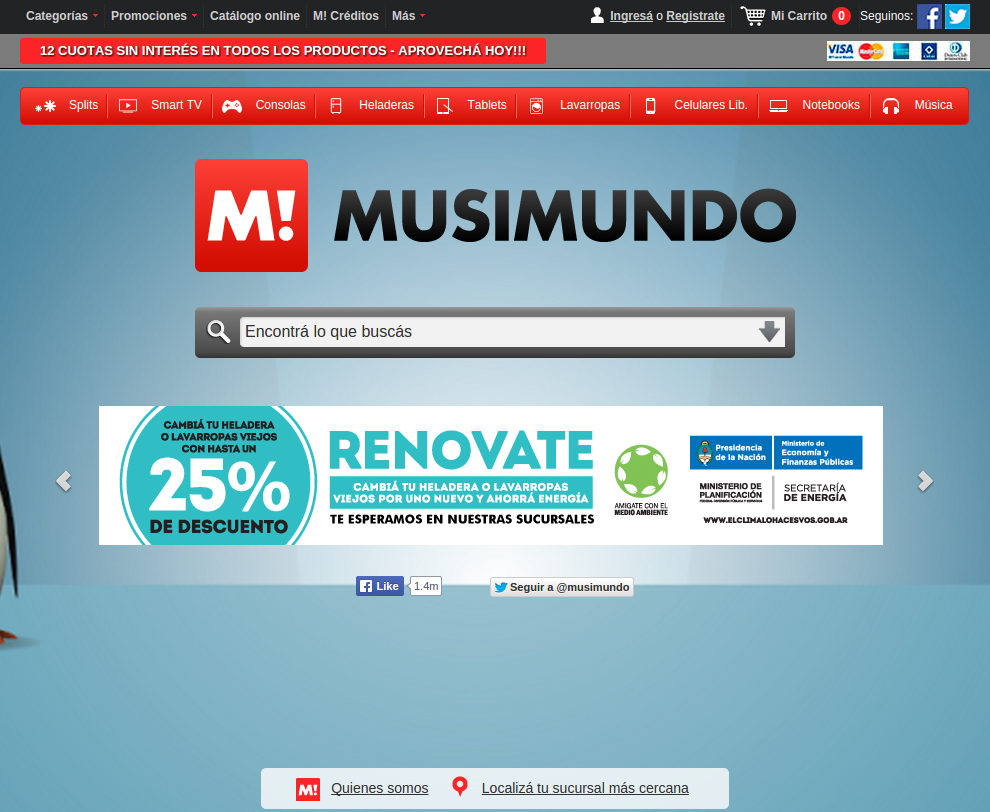 Musimundo promociones | 50% | Diciembre 2016 | ¡Aprovechalo! - Picodi.com