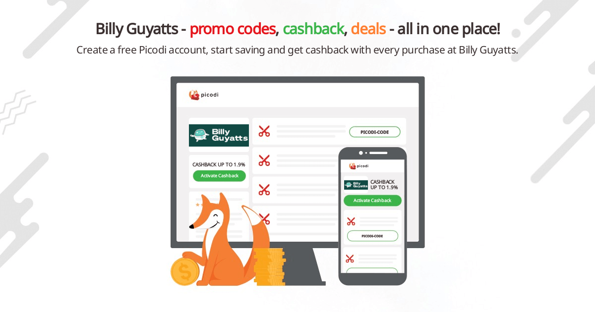 Billy Guyatts coupon | January 2024 | Picodi Australia