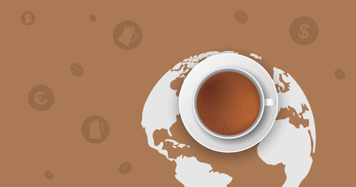 How many minutes do we need to afford a cup of coffee in different ...