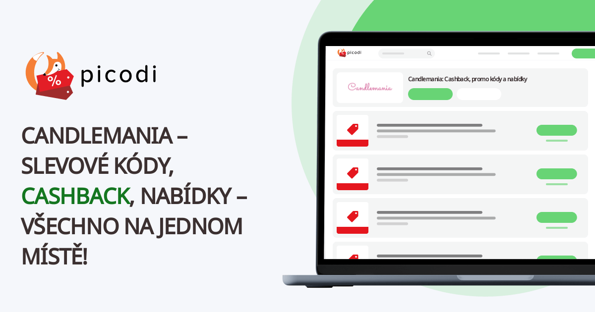 Candlemania slevový kupón | Získejte nyní! | Leden 2026