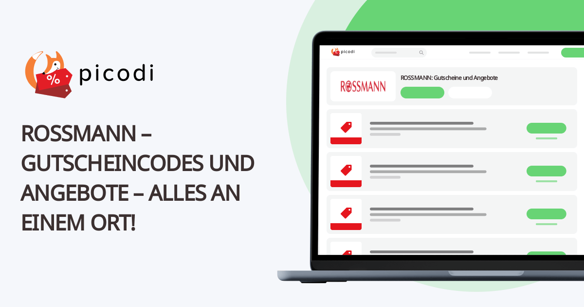ROSSMANN Gutschein | 50% | Dezember 2025 | Picodi Deutschland
