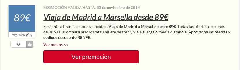 Código promocional Renfe | 40% | Noviembre 2016 | ¡Disfrútalo! - Picodi.com