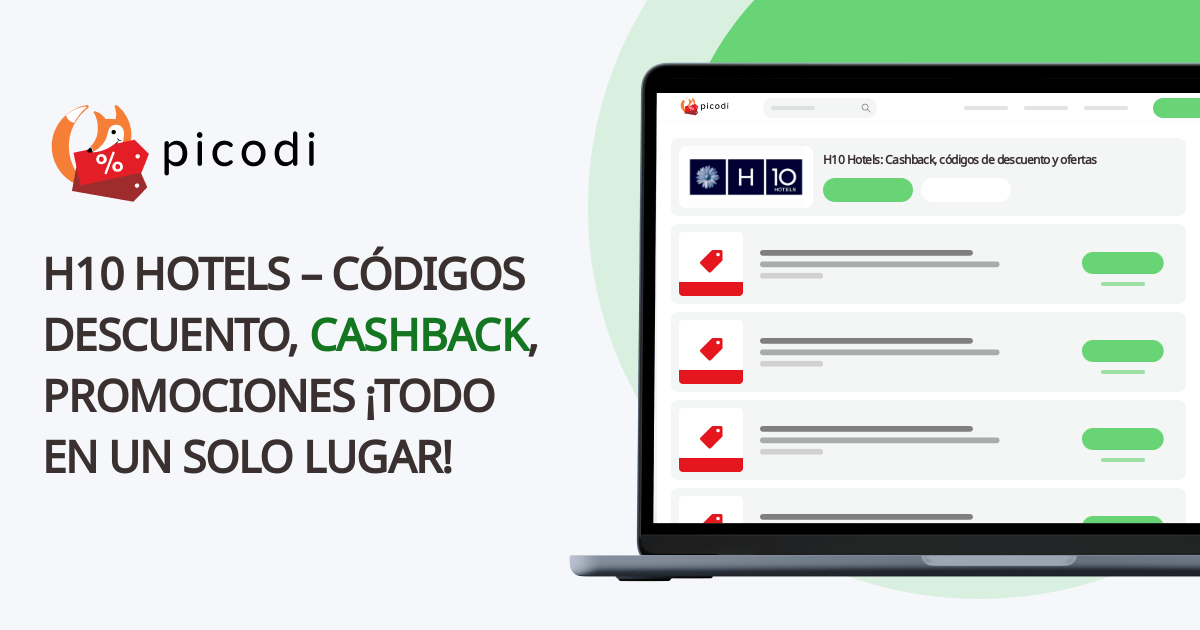 H10 Hotels codigo descuento | Octubre 2025 | Picodi España