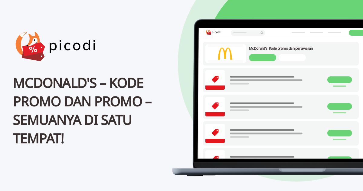 Promosi McDonald's | 50% | April 2026 - Cek!