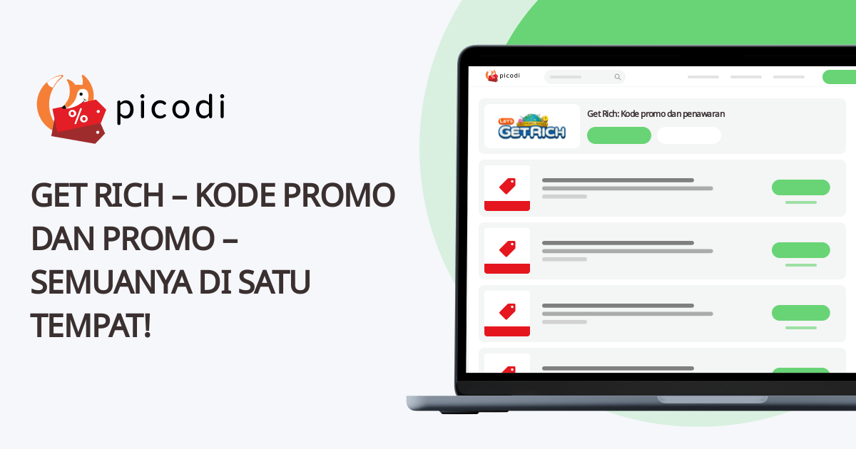 Kode kupon Get Rich | Dapatkan sekarang! | Desember 2025
