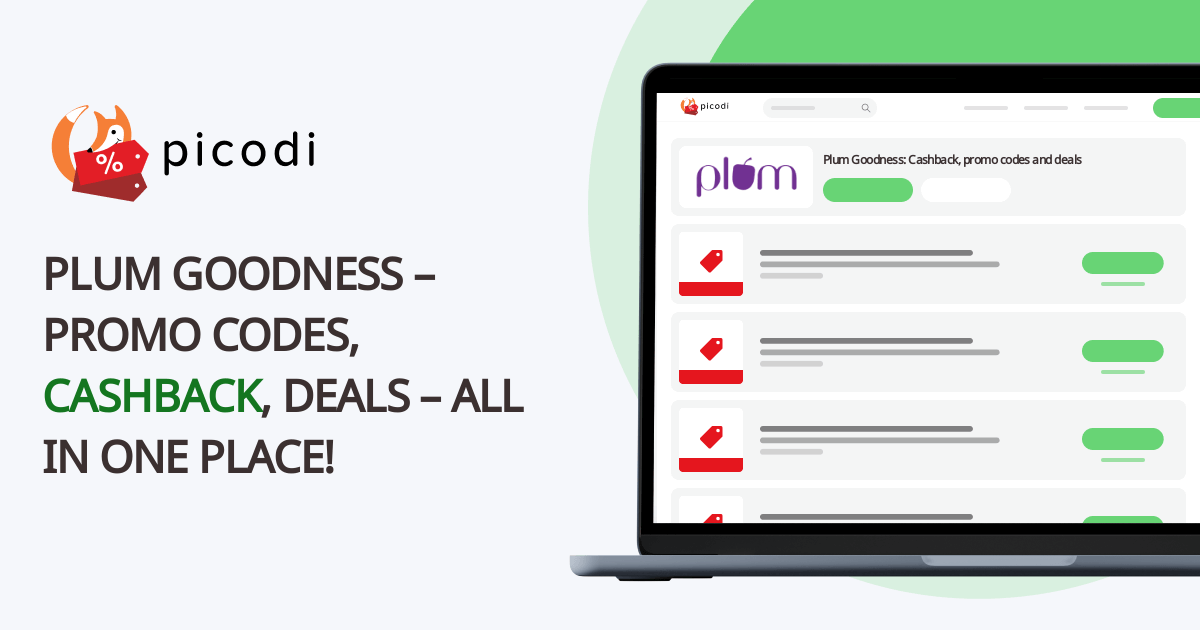 Plum Goodness coupon code | December 2025 | Picodi India