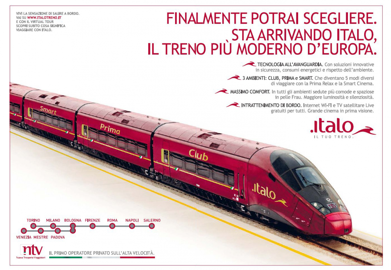 Italo treno offerte | 30% | Dicembre 2017 | Approfitta! - Picodi Italia