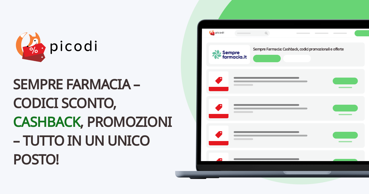 Sempre Farmacia codice sconto Black Friday 2025 | Ottienilo ora! - Picodi