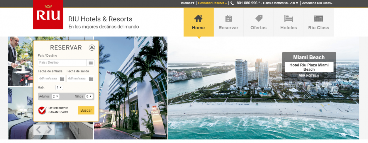 Codigo promocional Riu | 40% | Febrero 2017 | ¡Benefíciate! - Picodi ...