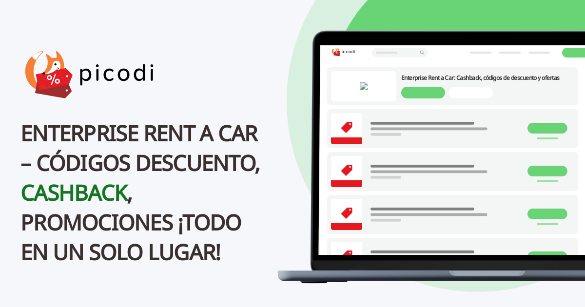 Código promocional Enterprise Rent a Car | 15% | Junio 2026