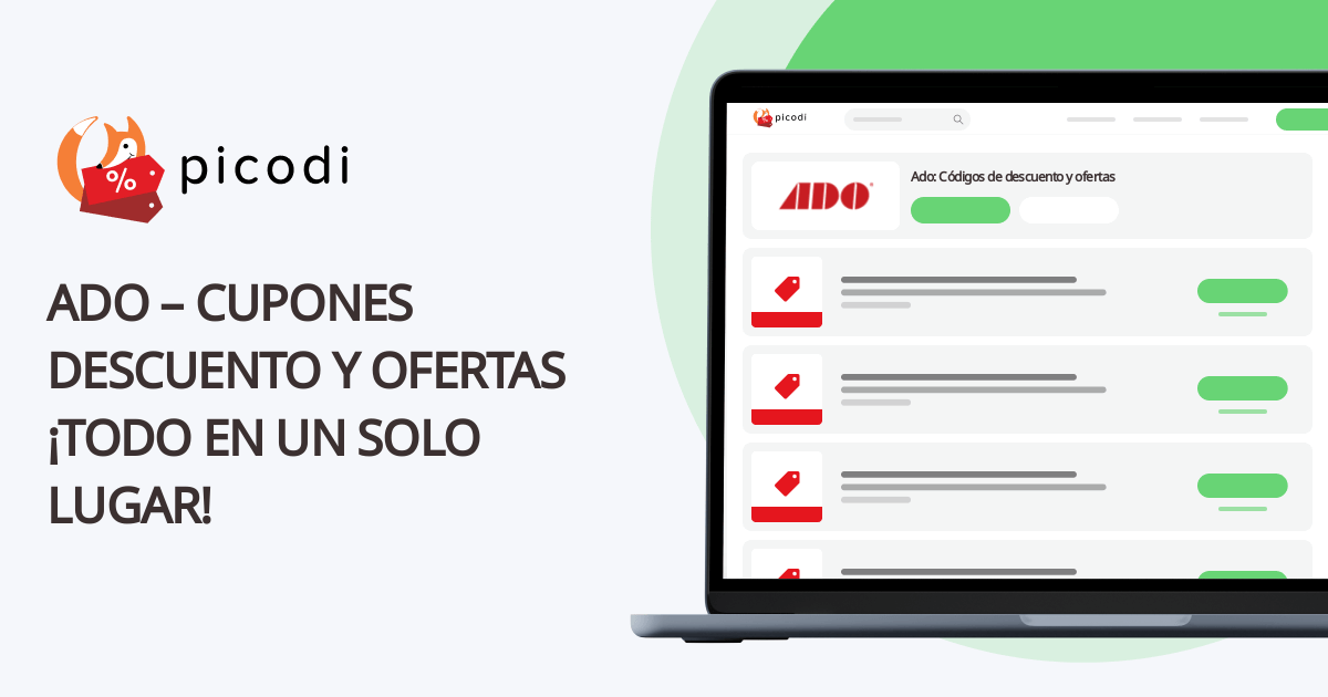 Cupon de descuento Ado | 50% | Abril 2026 - ¡Obtén!