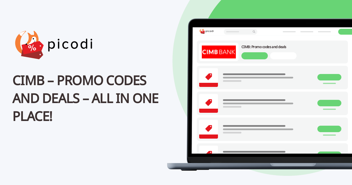 CIMB code | 10% | April 2026 | Picodi Malaysia