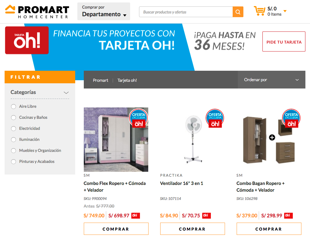 Promocion Promart | 20% | Febrero 2017 | ¡Aprovéchalo! - Picodi Perú