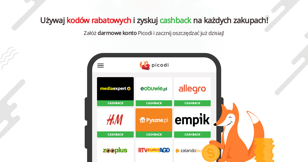 Kody rabatowe i kupony promocyjne do sklepów