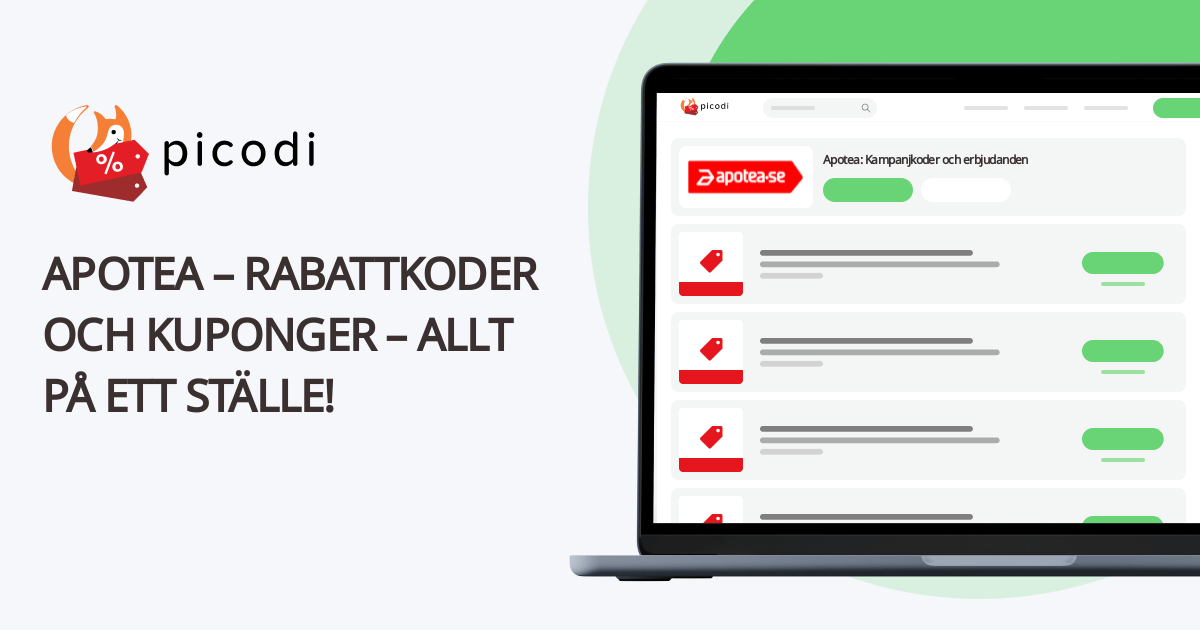 Apotea rabattkod | 40% | Maj 2026 - Spara nu!