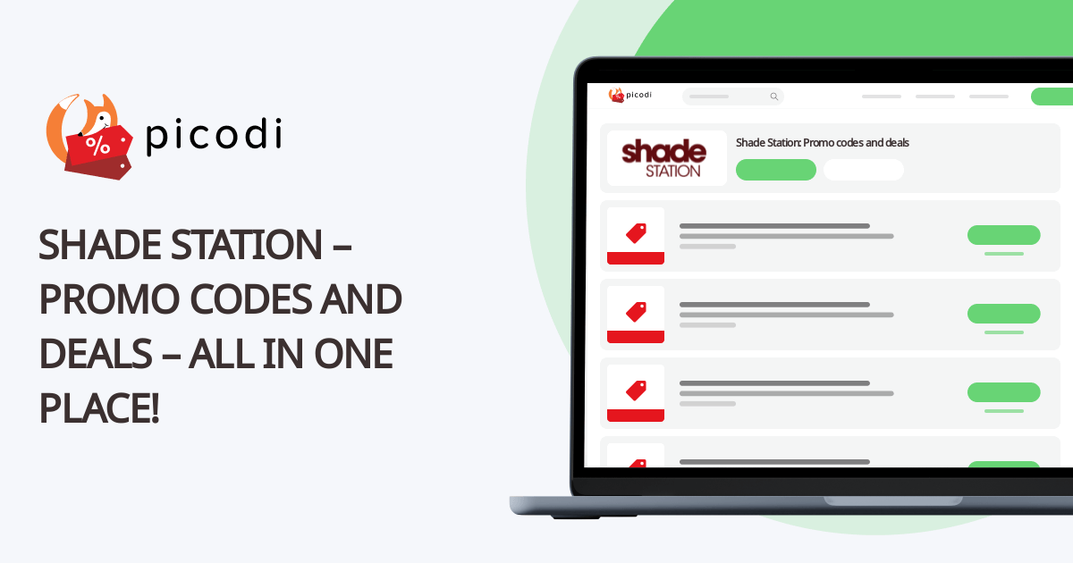 Shade Station discount code | December 2025 - Picodi UK