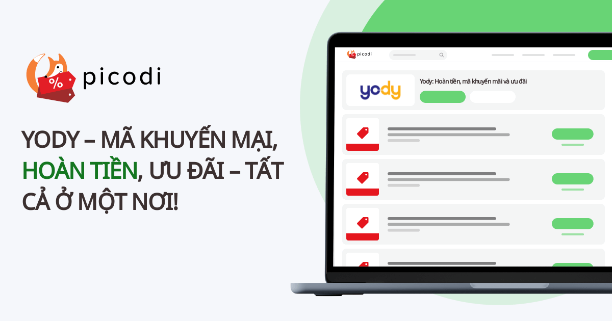 Mã giảm giá Yody | Hãy xem ngay! | tháng 2025