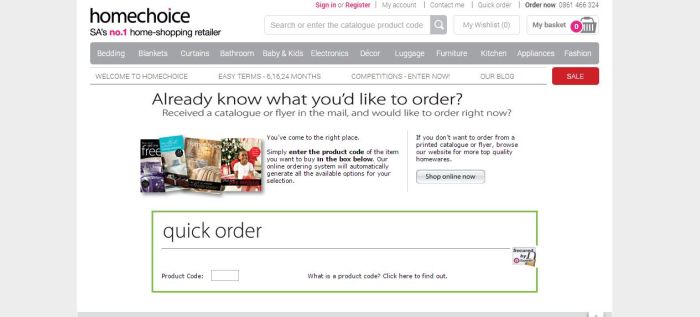 HomeChoice sale | 60% | January 2018 | Look! - Picodi South Africa